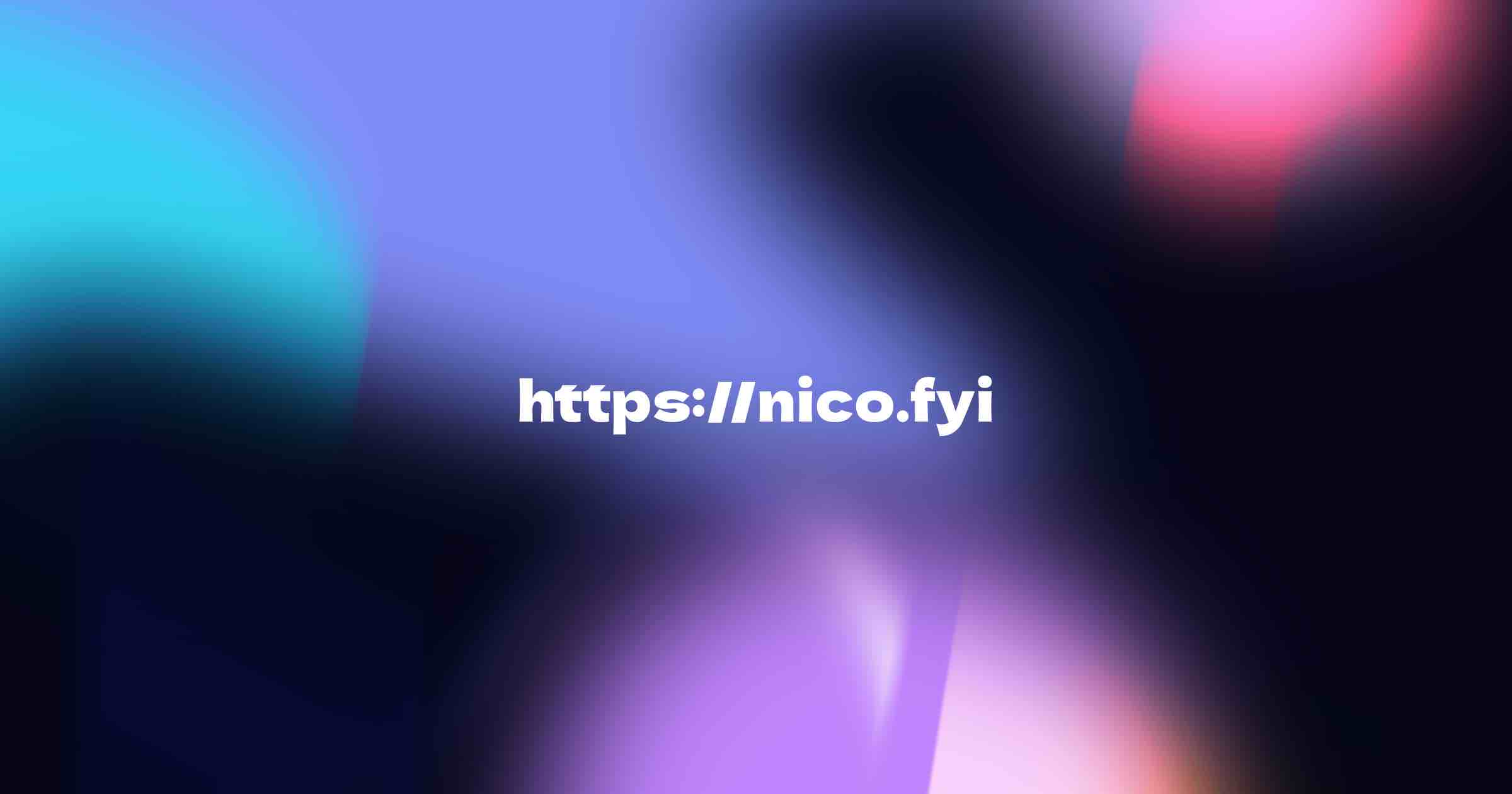 Blog | Nico's Blog Blog | Nico's Blog